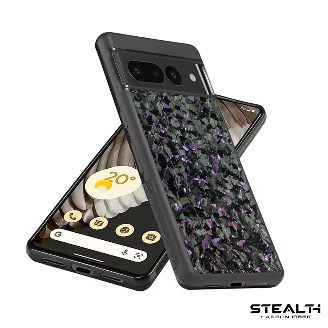 Purple Real Forged Carbon Fiber Phone Case | Google Pixel – Stealth ...